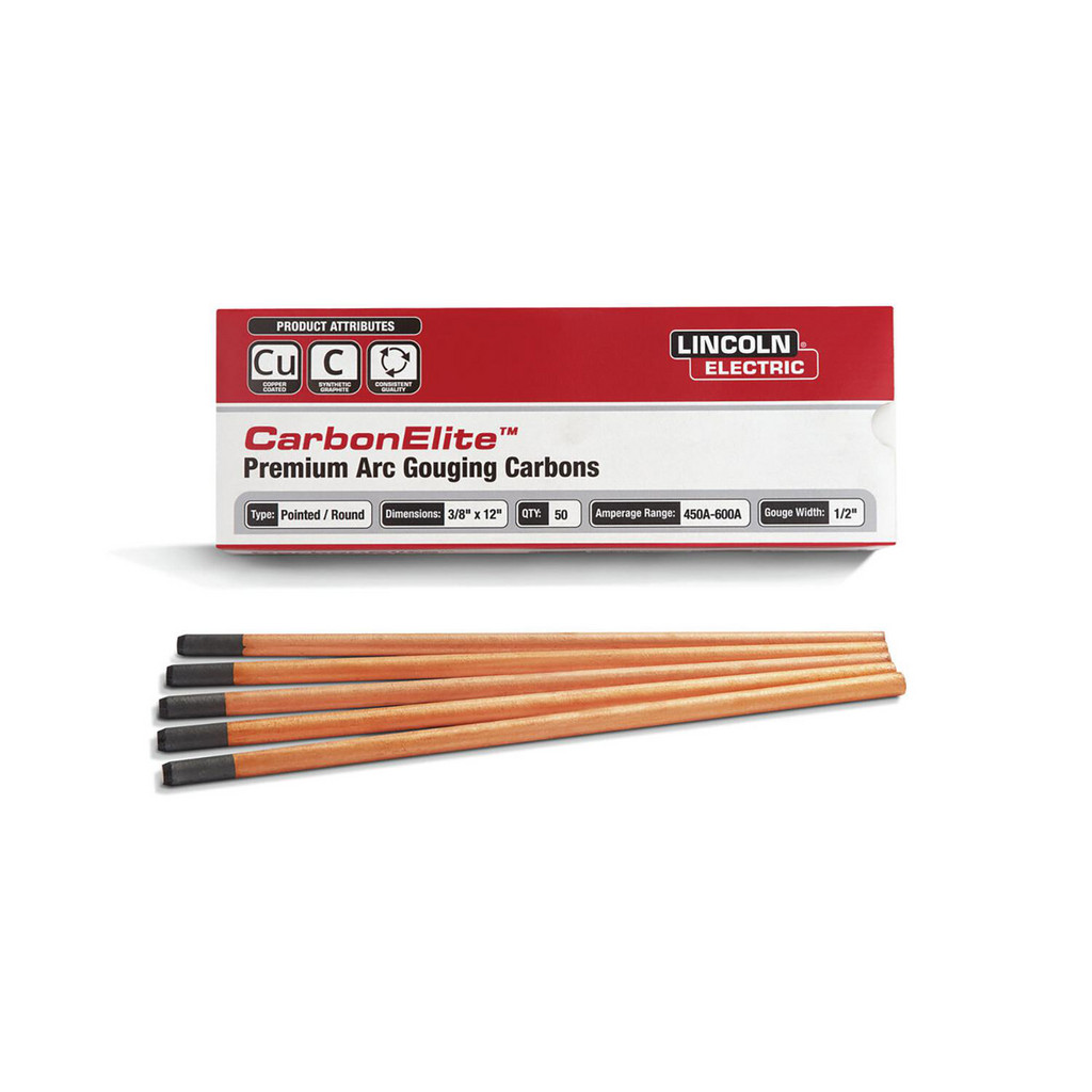 Lincoln Electric - Stick Welding Electrode: 3/8" Dia, 12" Long ...
