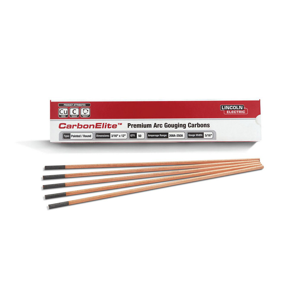 Lincoln Electric - Stick Welding Electrode: 5/16" Dia, 12" Long ...