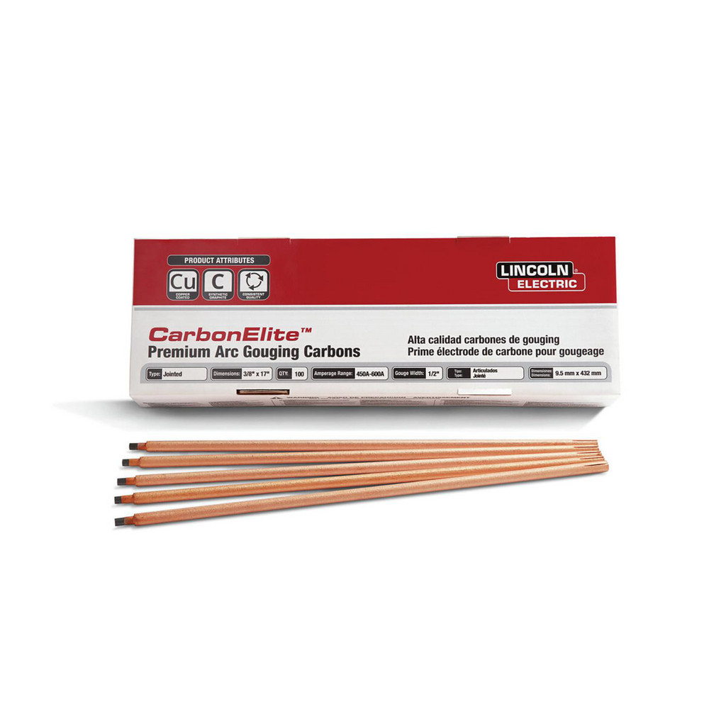 Lincoln Electric - Stick Welding Electrode: 3/8" Dia, 17" Long ...