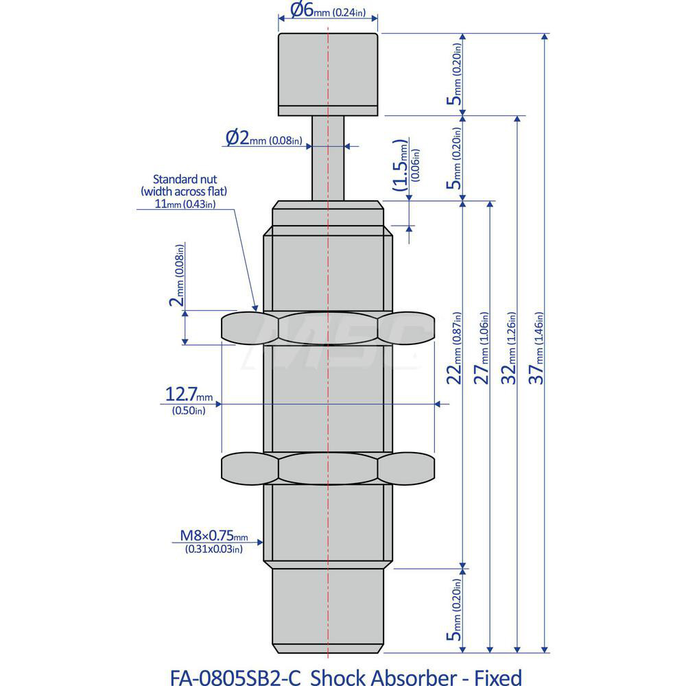 Bansbach, EasyLift - Shocks; Type: Standard Duty Shock Absorber ...