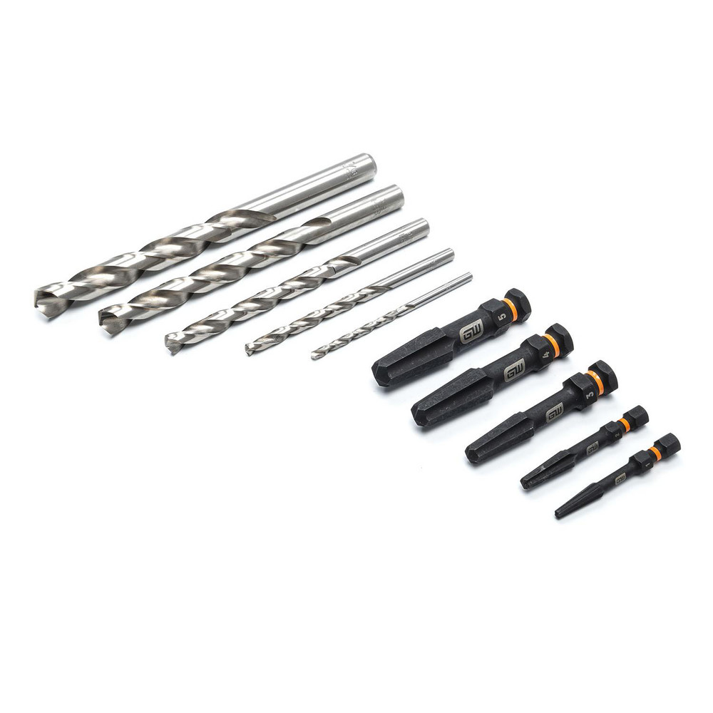 GEARWRENCH - Bolt & Screw Extractor Sets: Compatible Screw Size: 1/4 ...