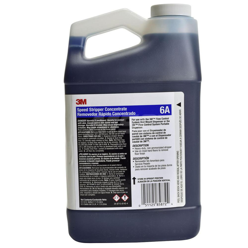 3M - Floor Cleaners, Strippers & Sealers; Container Size: 0.5gal ...