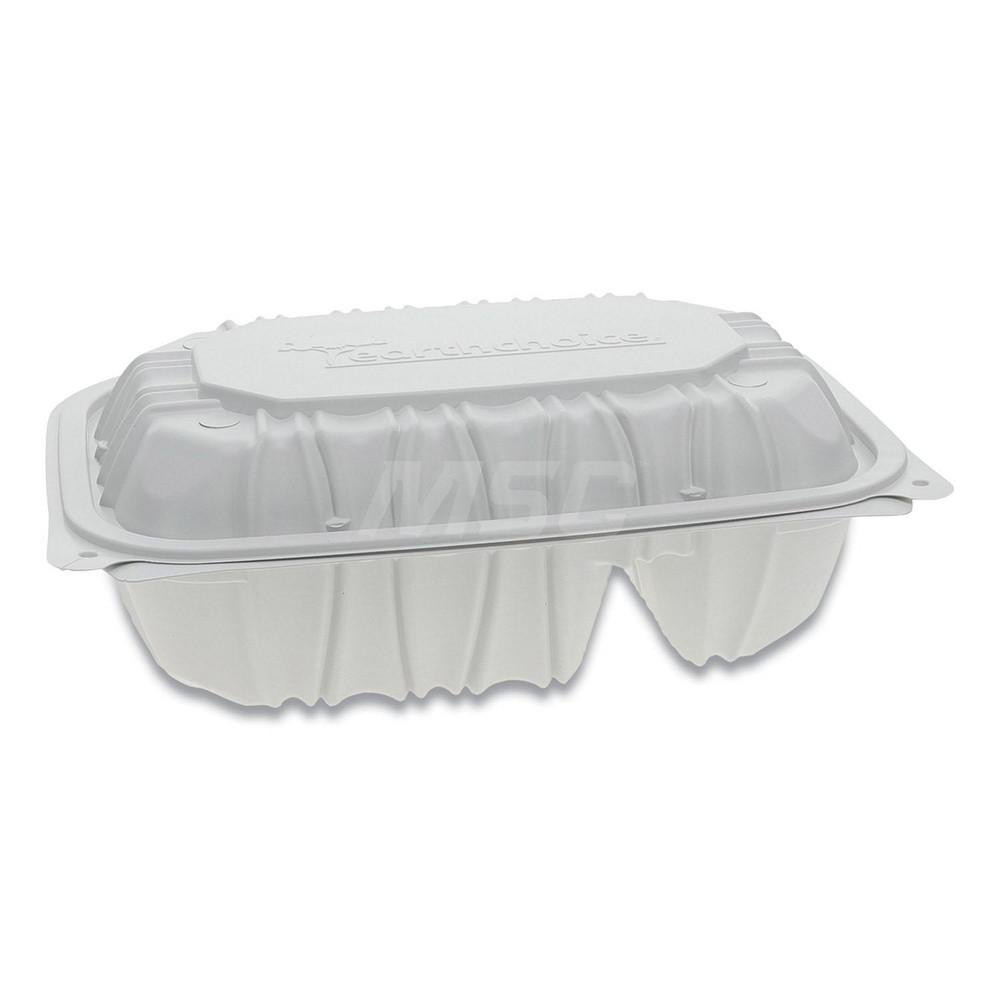 Pactiv - Food Storage Container: Rectangular, Hinged Lid | MSC Direct