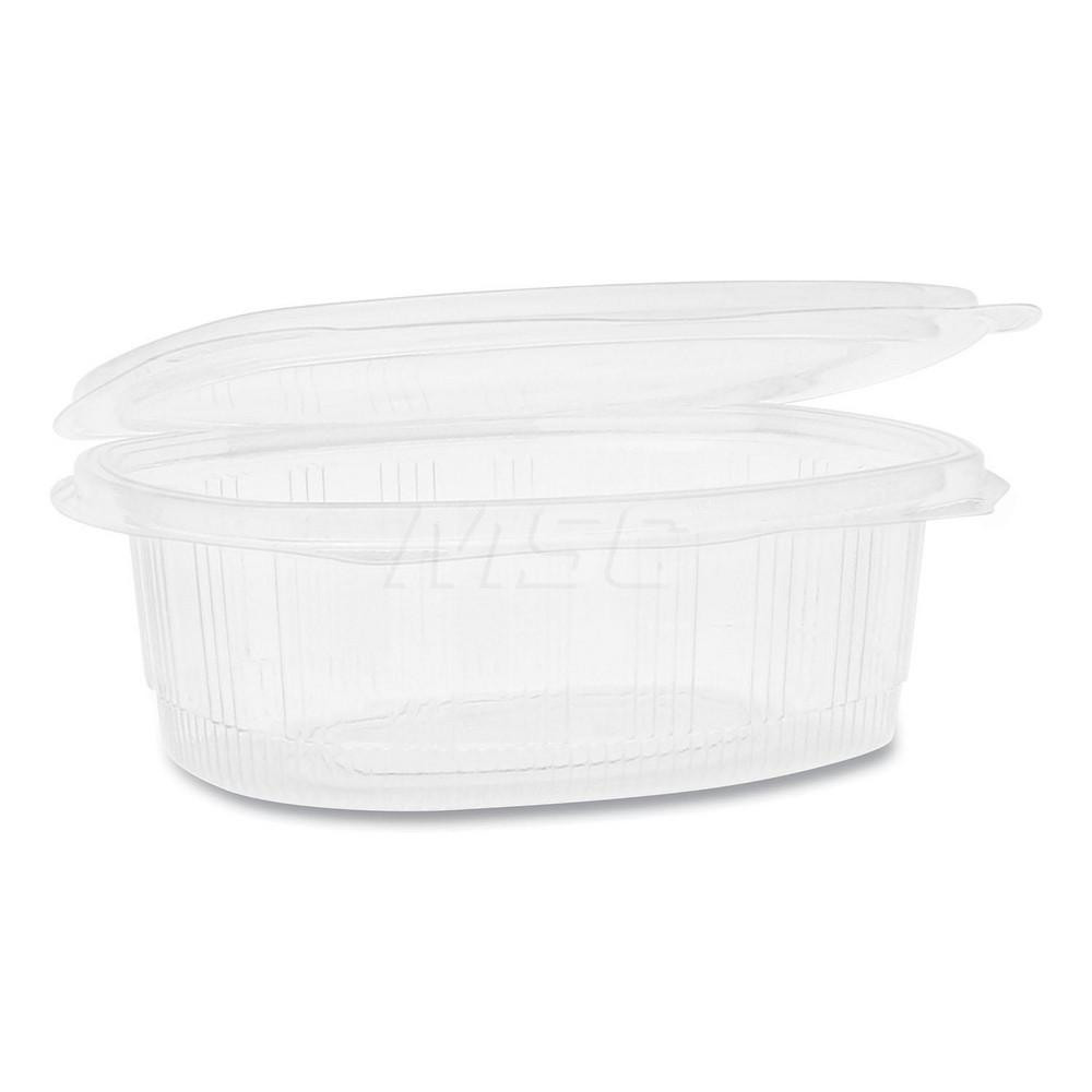 Pactiv - Food Storage Container: Square, Hinged Lid | MSC Direct