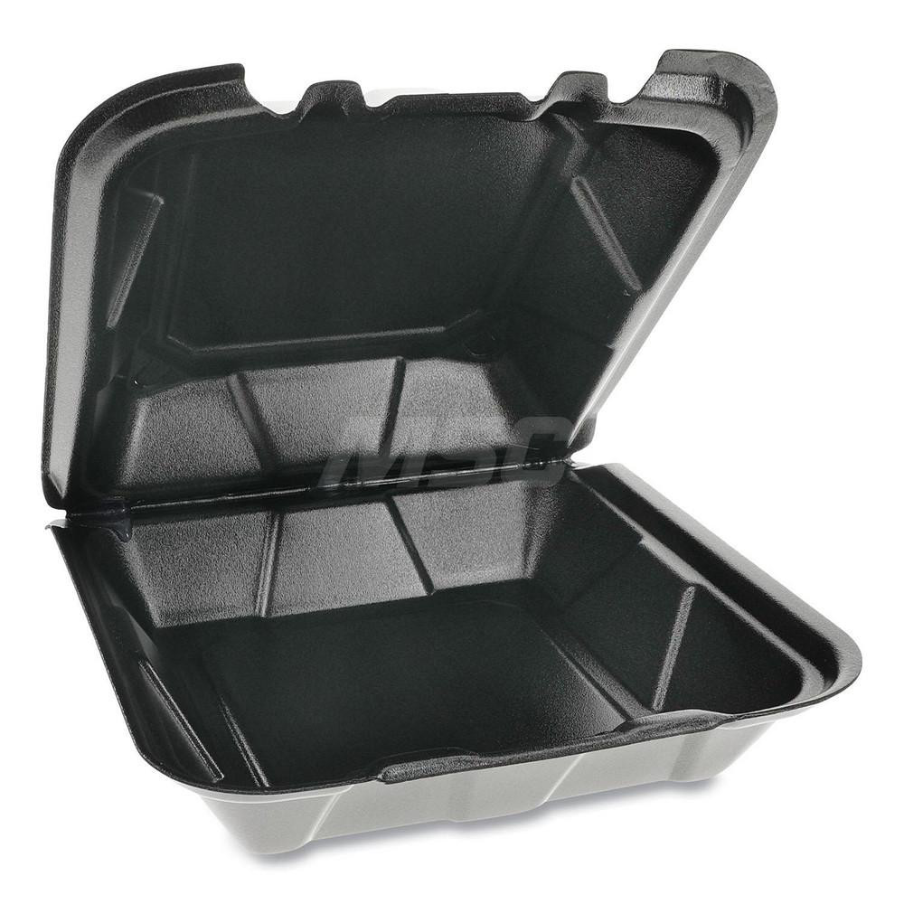 Pactiv - Food Storage Container: Square, Hinged Lid | MSC Direct