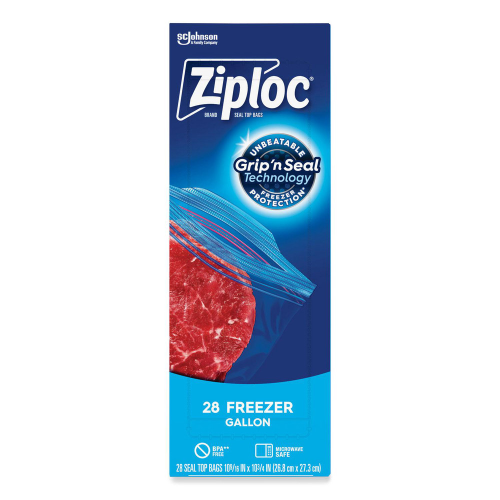 Ziploc - Storage Bag: 1, Zip Seal Closure, Plastic | MSC Direct