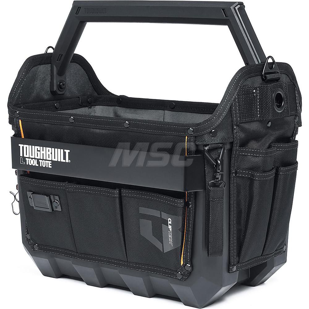 Toughbuilt - Tool Bag: 38 Pocket, 18" Wide, 11-1/64" Deep, 13-7/8" High ...