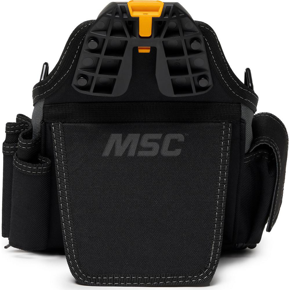 Toughbuilt - Tool Pouch: 11 Pockets, Polyester, Black | MSC Direct