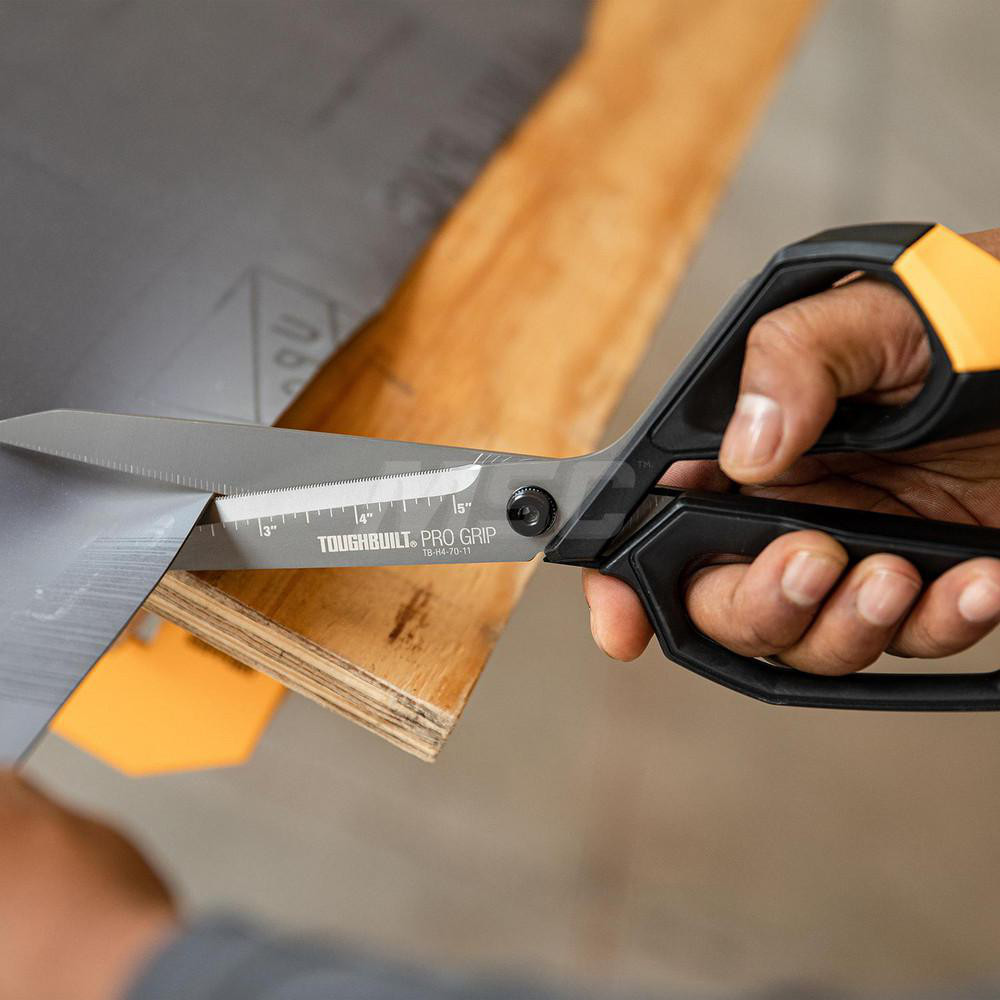 Toughbuilt - Scissors: 12.91" OAL, Carbon Stainless Steel Blade | MSC ...