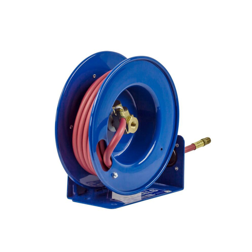 CoxReels Hose Reel With Hose 3 8 ID Hose X 10 Spring Retractable CoxReels Hose Reel With Hose 3 8 ID Hose X 10 Spring Retractable