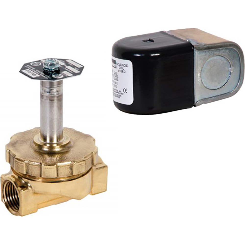 Parker - Solenoid Valve: 2-Way & 2-Position, 3/4" Port | MSC Direct