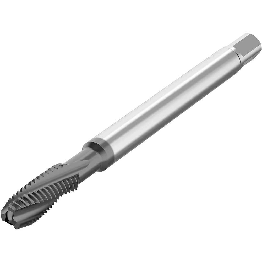 Seco - Spiral Flute Tap: M8x1.25, MJ, 3 Flute, Modified Bottoming Chamfer, 4H Class of Fit ...