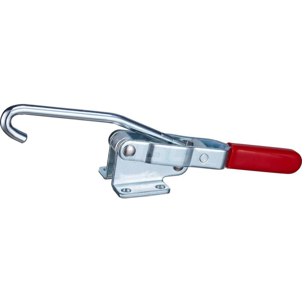 ShopForce - Pull-Action Latch Clamp: Vertical, 750 lb, J-Hook, Flanged ...
