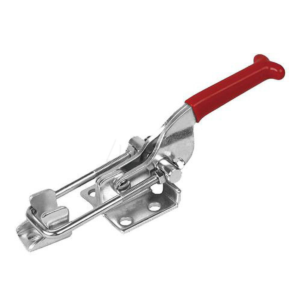 ShopForce - Pull-Action Latch Clamp: Vertical, 700 lb, U-Hook, Flanged ...