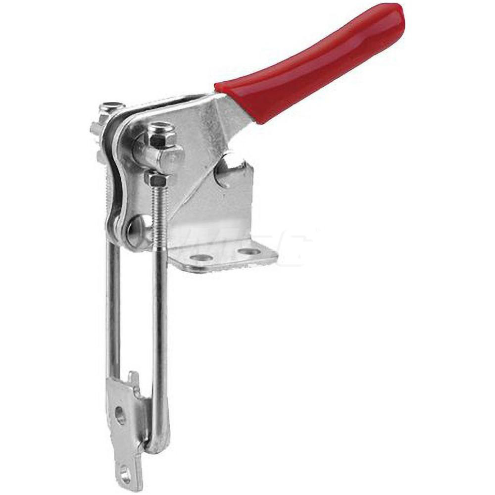 ShopForce - Pull-Action Latch Clamp: Vertical, 500 lb, U-Hook, Flanged ...
