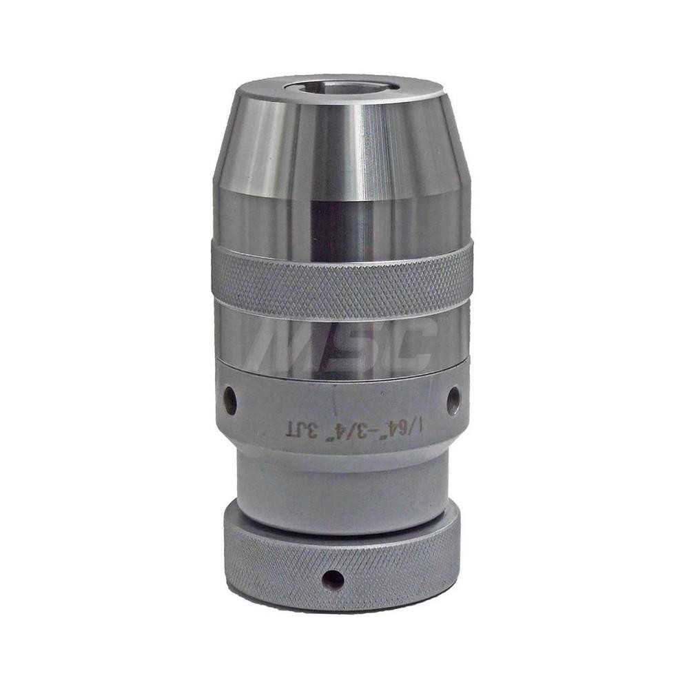 ShopForce - Drill Chuck: 1/64 to 3/4" Capacity, Jacobs Taper Mount, JT3 ...