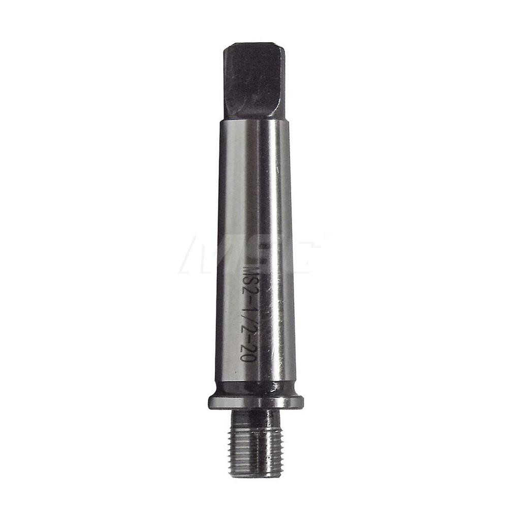 ShopForce - Taper Drill Chuck Arbor: 1/2-20 Threaded Mount, 2MT Shank ...