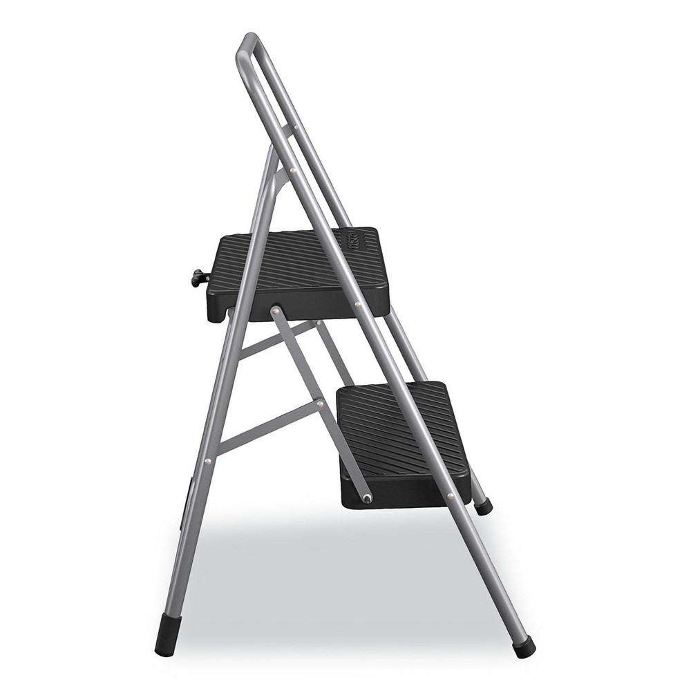 COSCO - 2-Step Folding Steel Step Stool, 200 lb Capacity, 28.13 ...