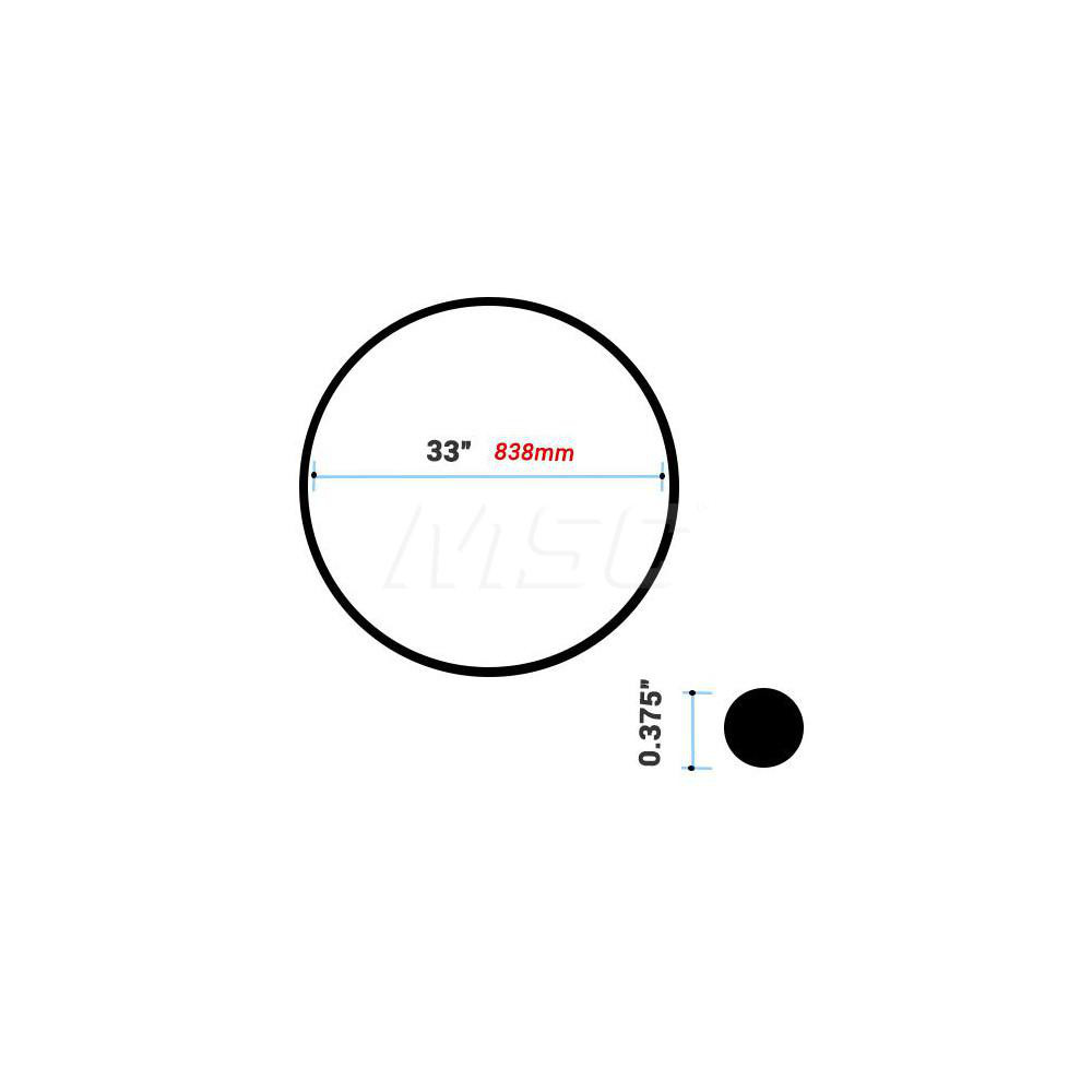 ESCO - Tire O-Ring: Use with 33" Earthmover Wheels | MSC Direct