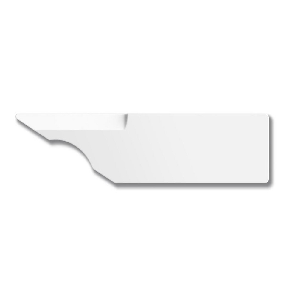 Slice - 2/PK CONCAVE SHAPED DEBURRING BLADE | MSC Direct