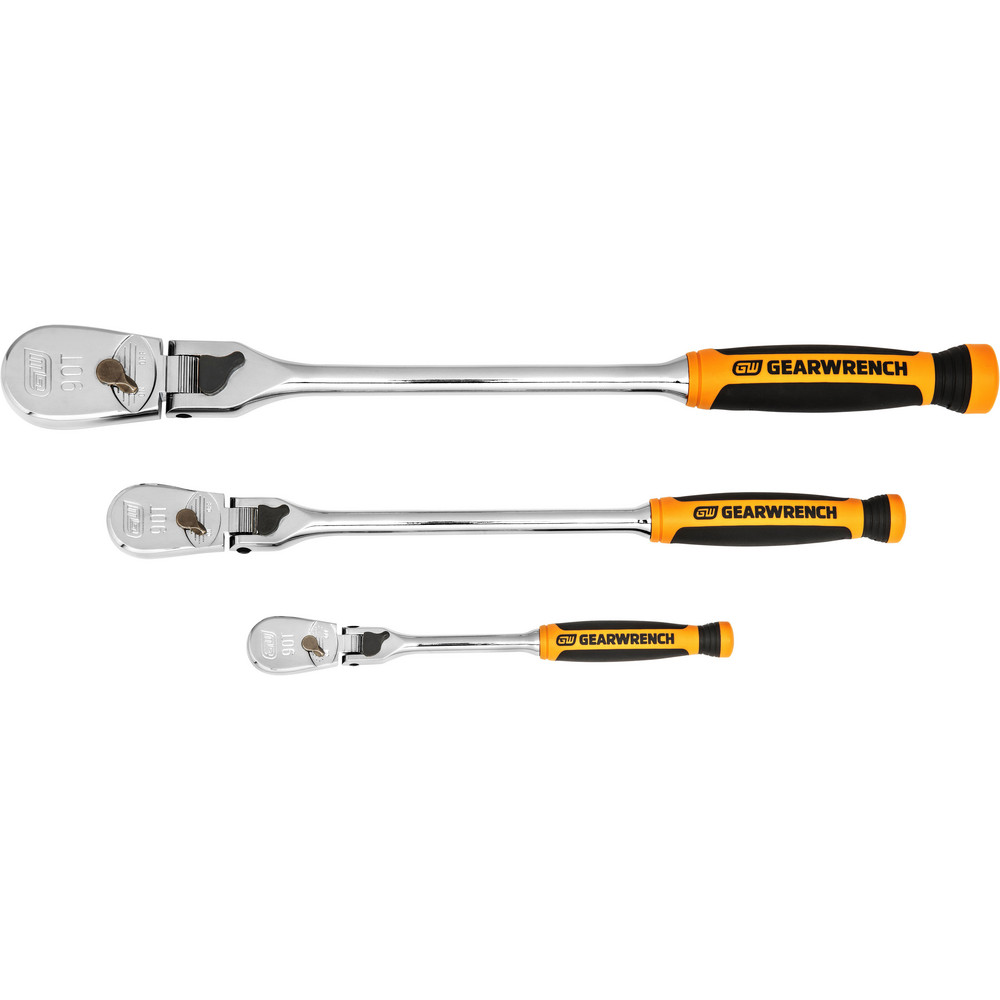 GEARWRENCH - Ratchet Sets: Drive Size (Inch): 1/2, 1/4, 3/8; Overall ...