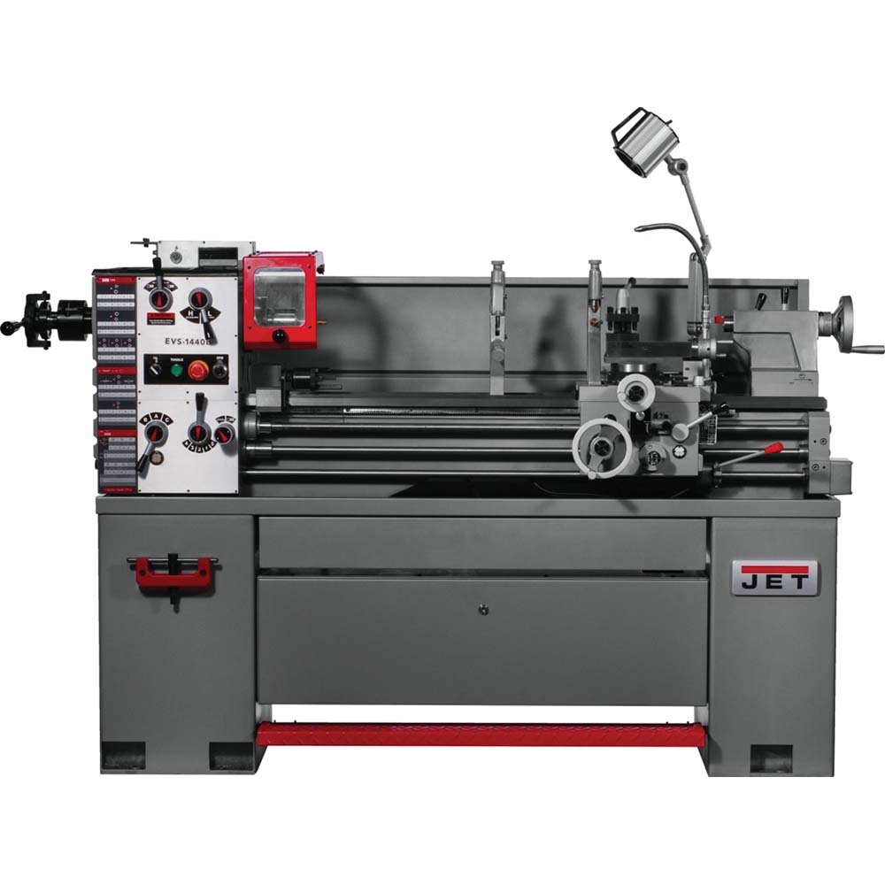 Jet - 40" Bench Lathe: Electronic Variable Speed, 3 hp, 230/460 V | MSC ...