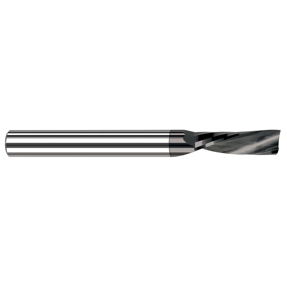 Harvey Tool - Spiral Router Bit: 1/8" Dia, 1/2" LOC, 1/4" Shank Dia, 1 ...