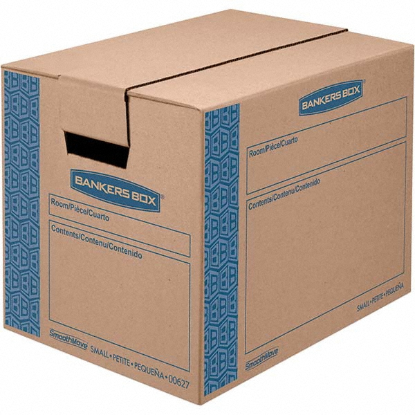 BANKERS BOX - Moving Shipping Box: 16" Long, 12" Wide, 12" High | MSC ...