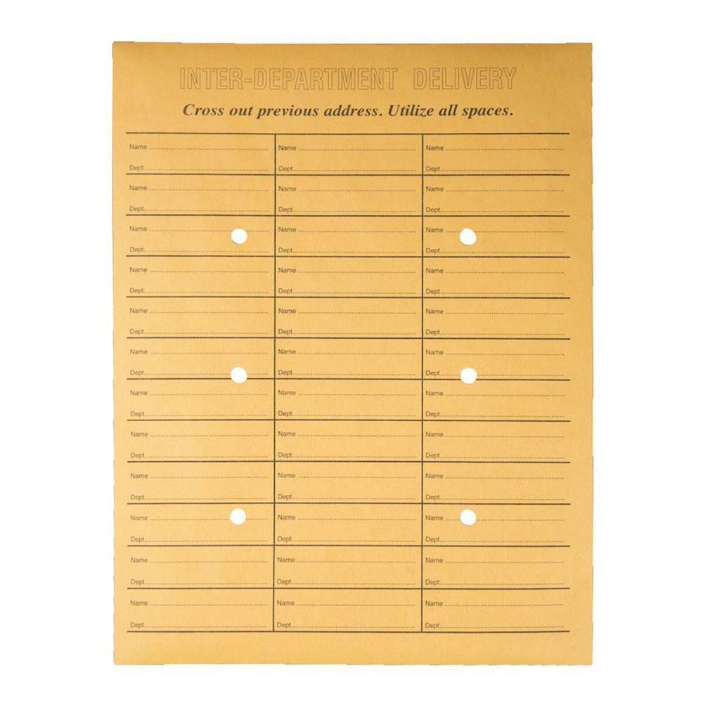 Quality Park - Inter-Department Mailing Envelope: 10" Wide, 13" Long ...