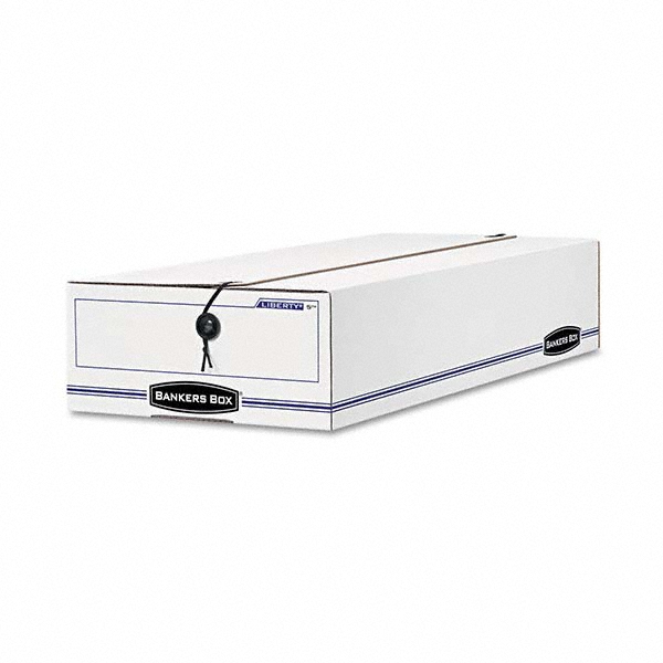 BANKERS BOX - Compartment Storage Boxes & Bins: Storage Box Type: File ...