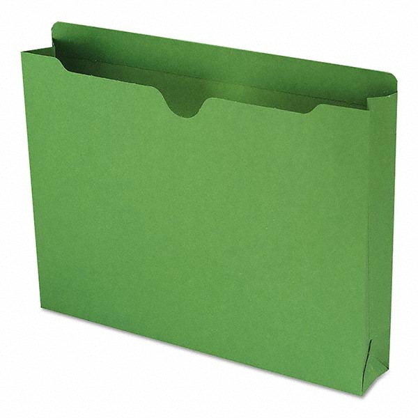 SMEAD - File Jacket: Letter, Green, 50/Pack | MSC Direct