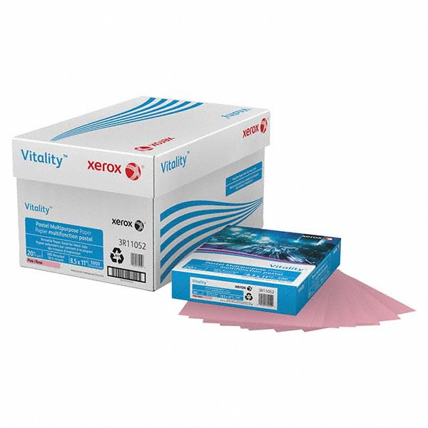 Xerox - Office Machine Supplies: Copy Paper, Pink | MSC Direct