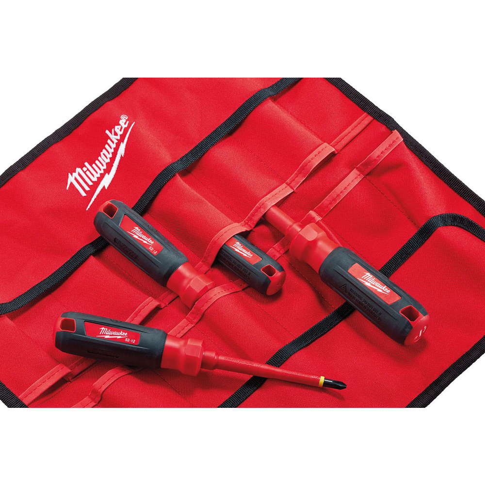 Milwaukee Tool - Screwdriver Set: 4 Pc, Insulated Slotted & Phillips ...