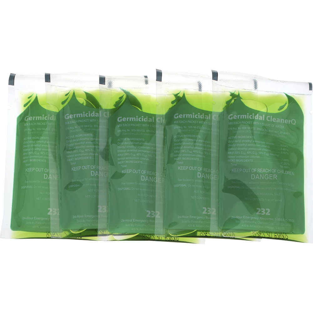 PortionPac - All-Purpose Cleaner: 1 oz Packet, Disinfectant | MSC Direct