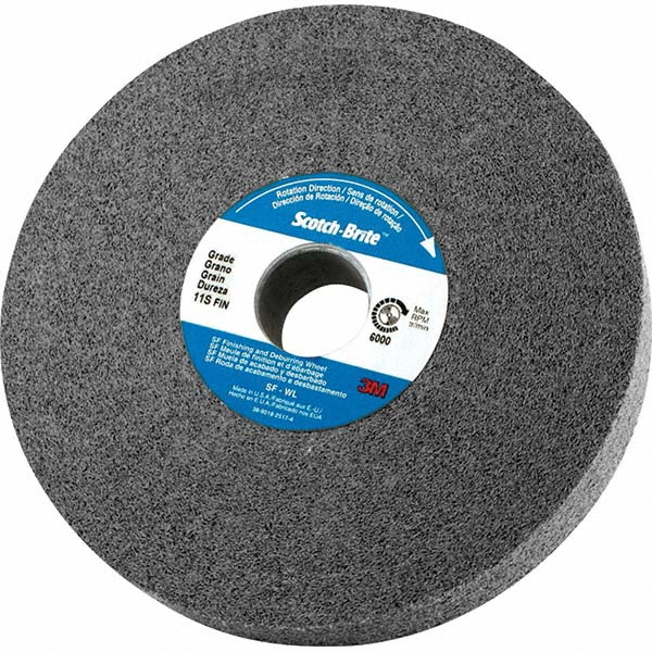 3M - Deburring Wheel: 1-1/2" Dia, Density 6, Aluminum Oxide | MSC Direct