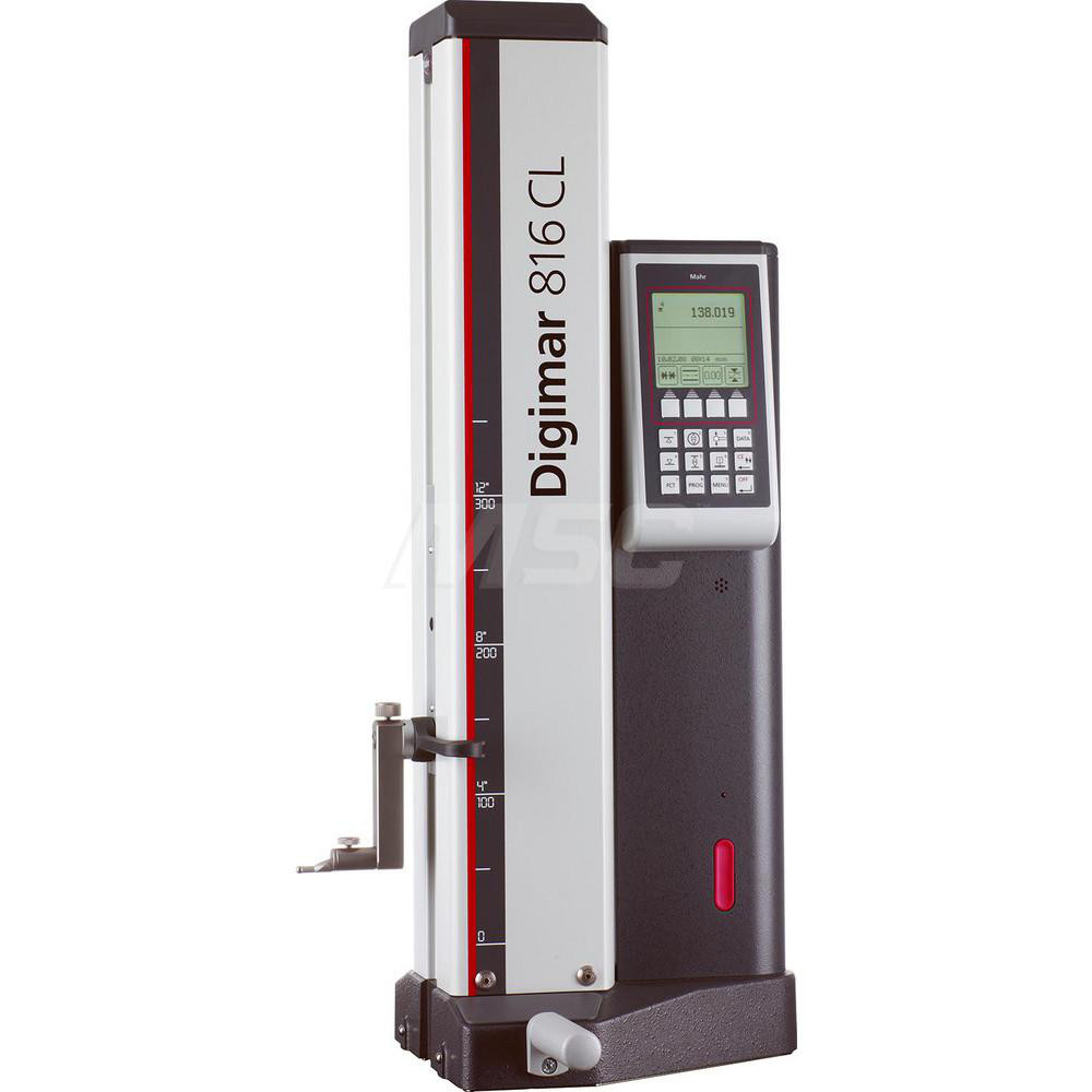 Mahr - Electronic Height Gage: 24" Max, 0.000050.0001" Resolution, 0. ...