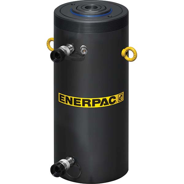 Enerpac - Compact Hydraulic Cylinder: Base Mounting Hole Mount, Steel ...