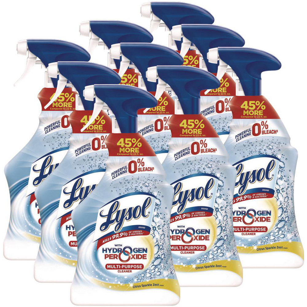 Lysol - Multi-Purpose Hydrogen Peroxide Cleaner, Citrus Sparkle Zest ...