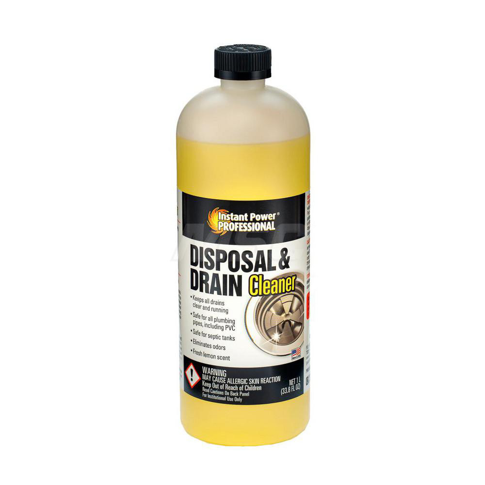 Instant Power Professional - Disposal & Drain Cleaner, 1 gal | MSC Direct