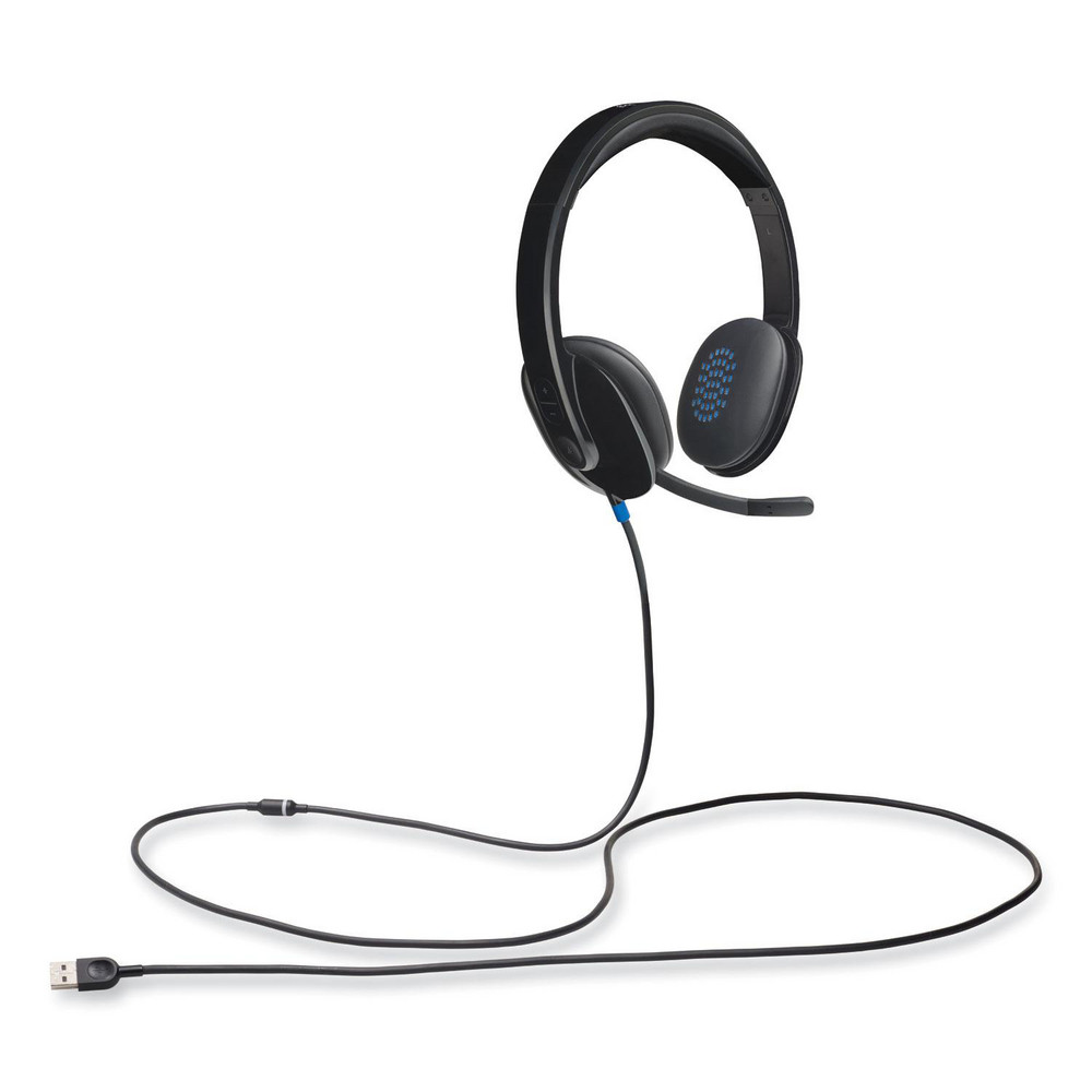 Logitech - Office Machine Supplies: Headphones, Black | MSC Direct