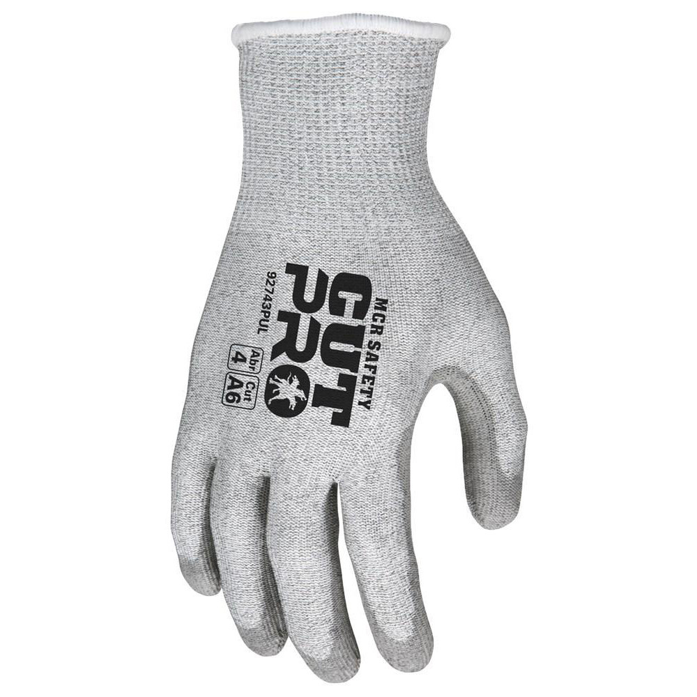 MCR Safety - Cut, Puncture & Abrasion-Resistant Gloves: Cut Pro 92743PU, Size 2X-Large, ANSI Cut ...