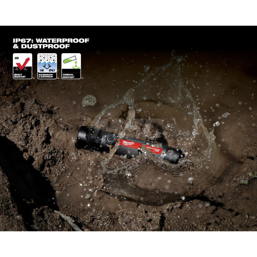 Milwaukee Tool - USB Rechargeable Compact Flashlight, 800 Lumens | MSC ...