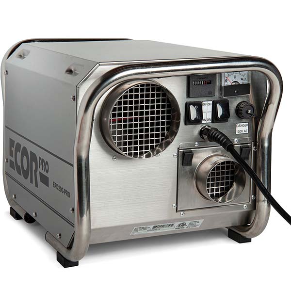 Ecor Pro - 200 Pt Saturation Capacity, 11.7 Amp, Dehumidifier | MSC Direct