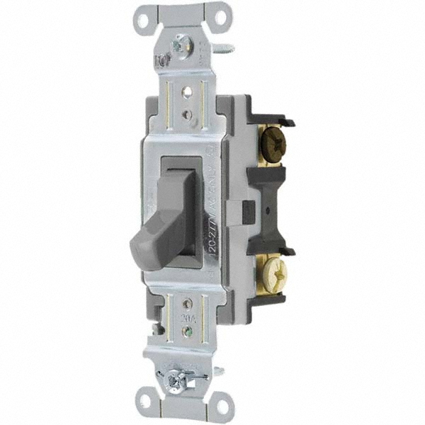 Bryant Electric - Wall & Dimmer Light Switches: Switch Type: Three Way ...
