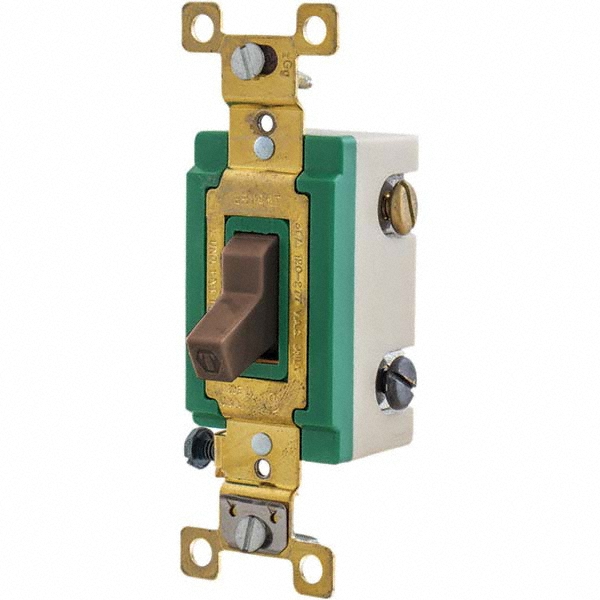 Bryant Electric - Wall & Dimmer Light Switches: Switch Type: Three Way ...