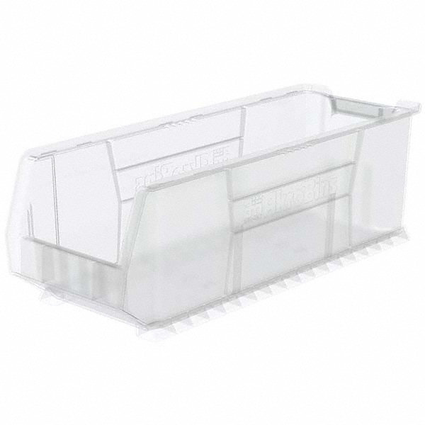 Akro-Mils - Plastic Hopper Stacking Bin: Clear | MSC Direct