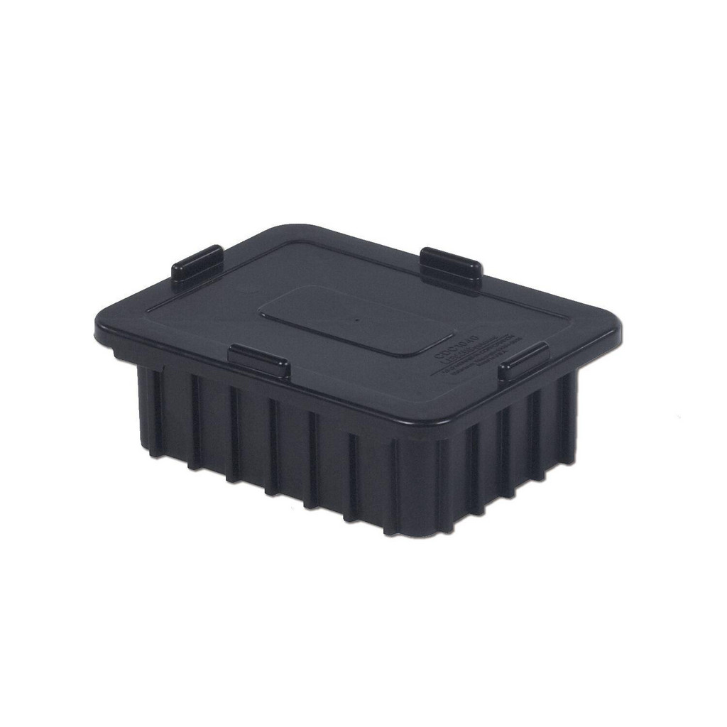 LEWISBins+ - Bin Cover: Use with Any DC1000 Series Container, Black ...