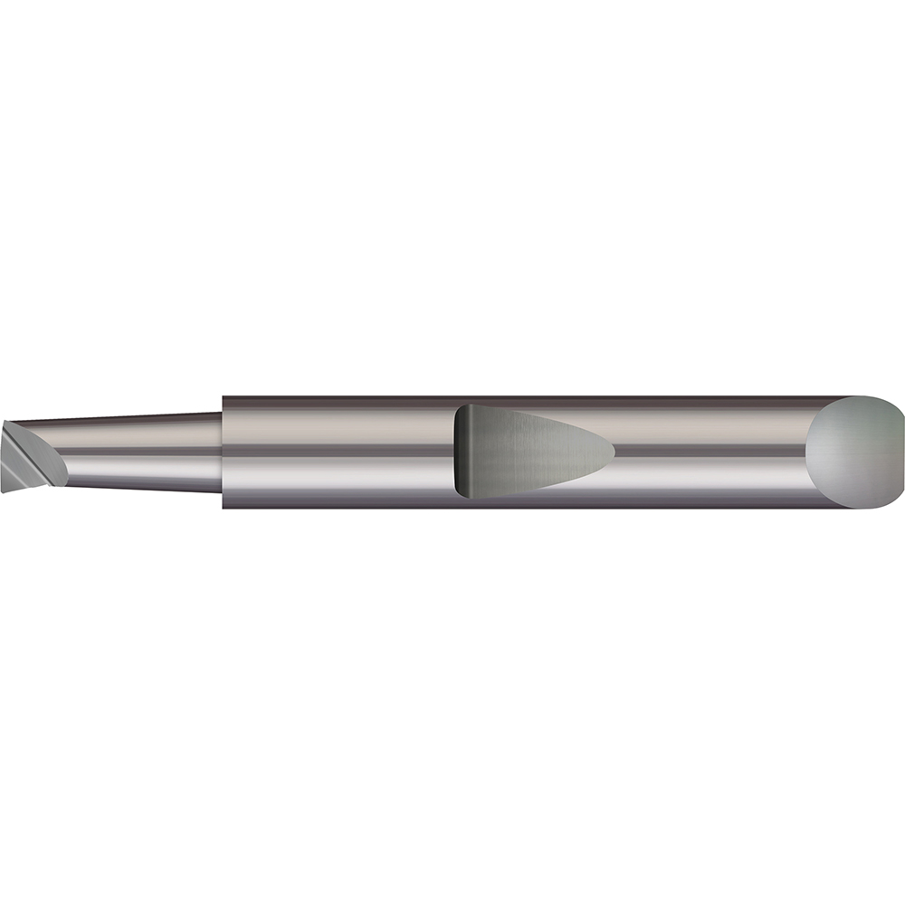 Micro 100 - Boring Bar: 1-1/2" Max Depth, Right Hand, 3/8" Shank Dia, Solid Carbide | MSC Direct