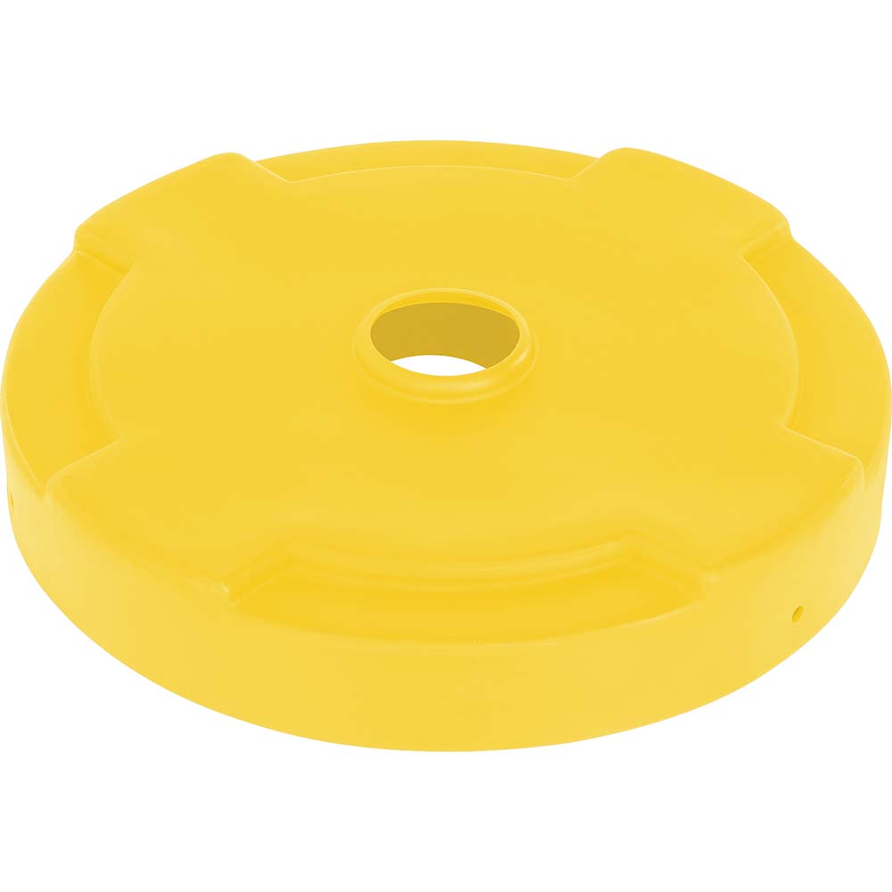 Vestil - Trash Can & Recycling Container Lid: Round, For 55 gal Steel ...