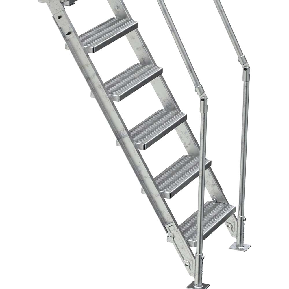 Vestil - 3-Step Steel Crossover Bridge: 500 lb Capacity, 23-1/2 ...